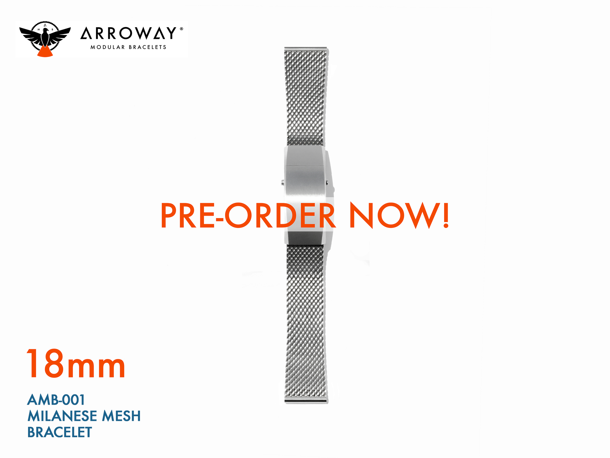 Arroway Modular Bracelets OEM Quality High-End Milanese Mesh Bracelets